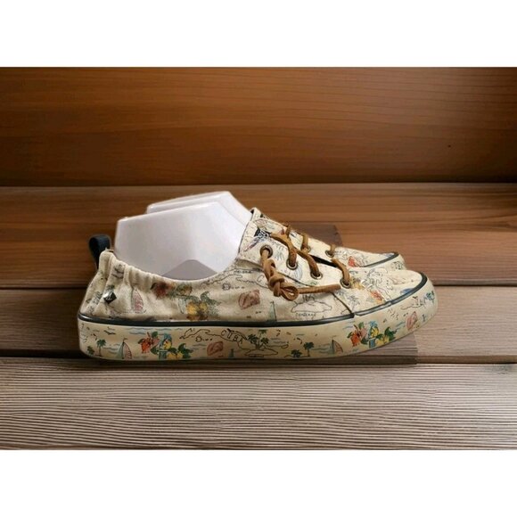 Sperry | Shoes | Sperry Crest Ebb Caribbean Map Shows Womens Size 8 ...